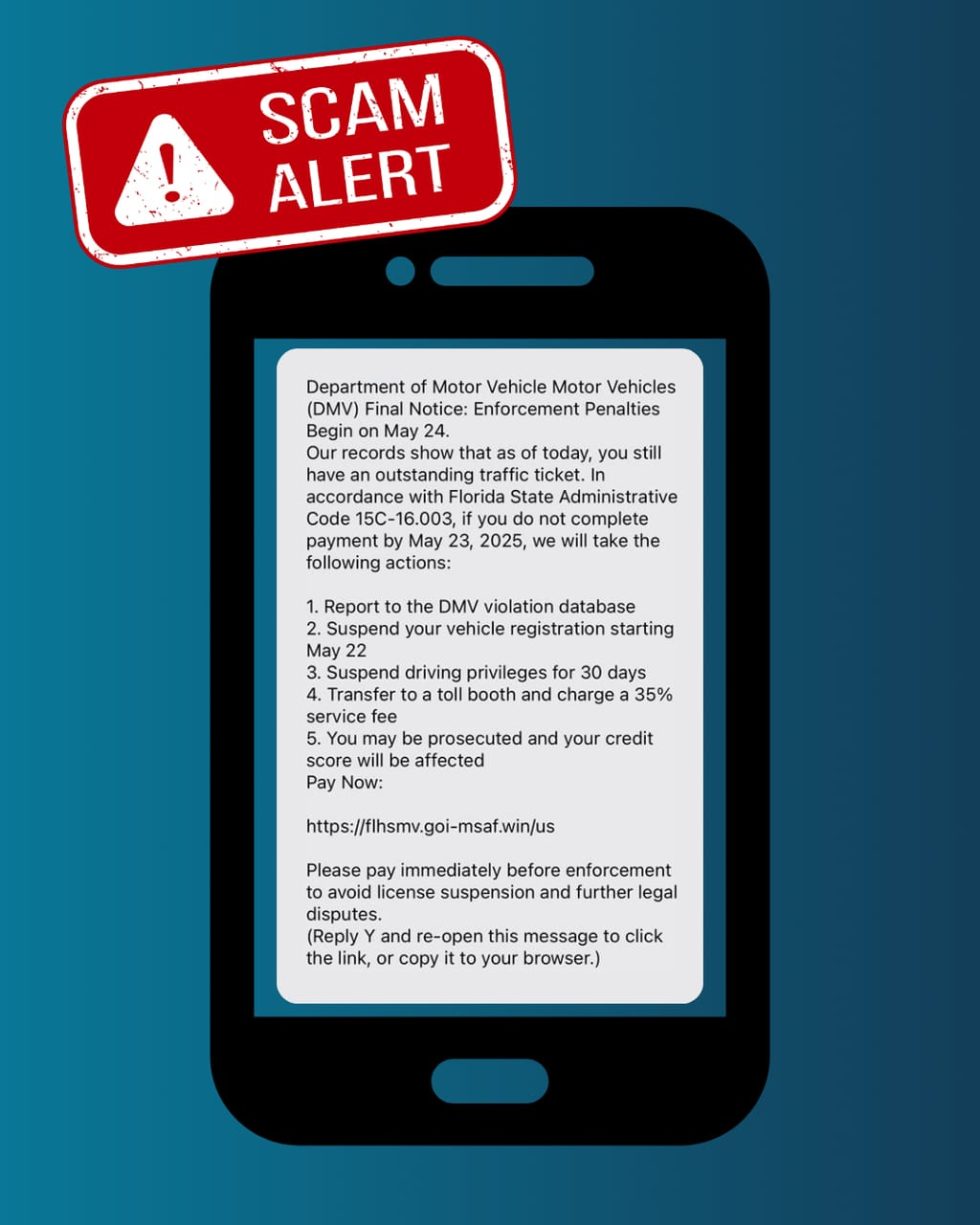 Florida Tax Collectors Scam Alert - Constitutional Tax Collector